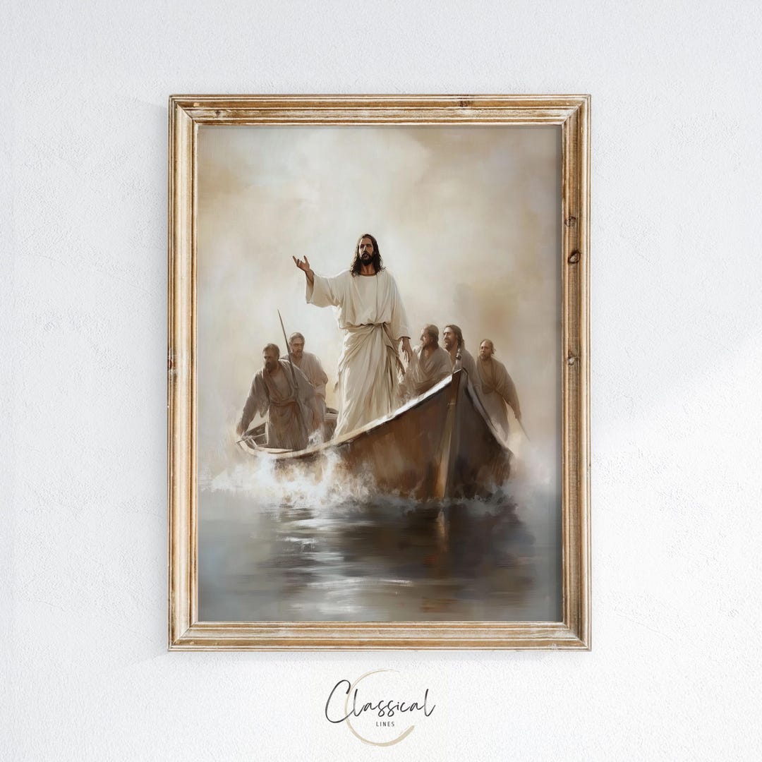 PRINTABLE of Jesus Calming the Storm, Jesus Preaching, Jesus Picture ...