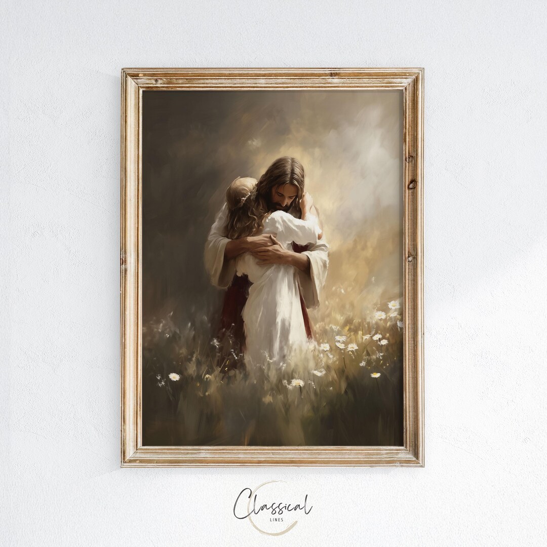 Jesus Christ Healed Pain, Christian Art Print (digital Download) - Etsy