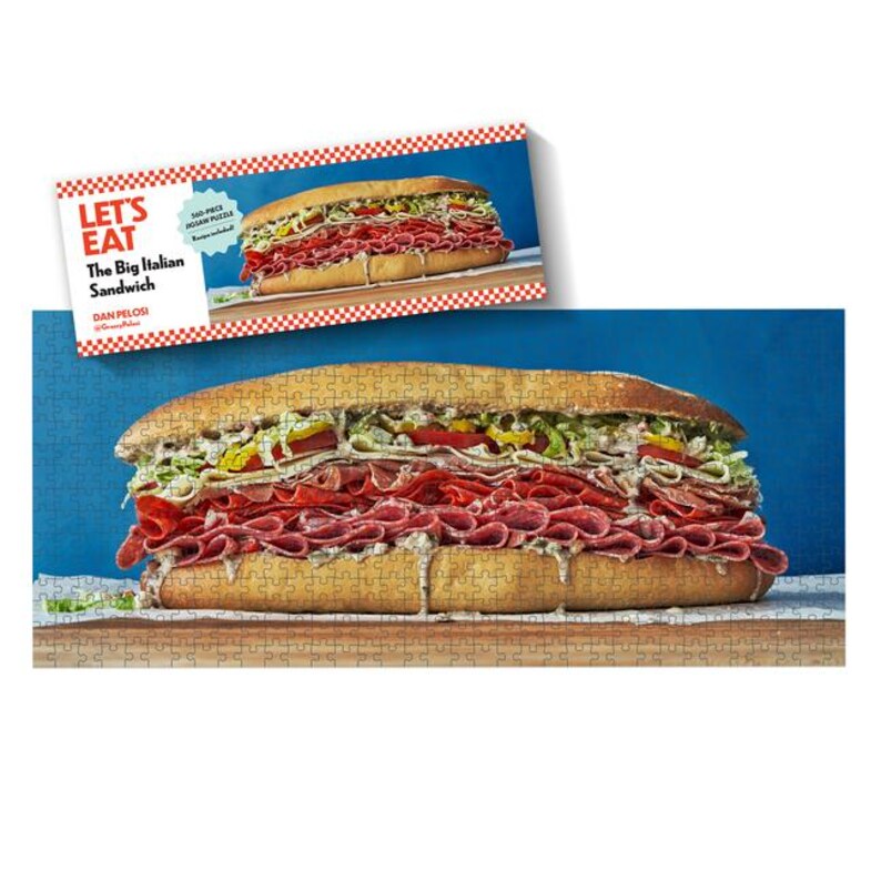 The Big Italian Sandwich Puzzle: 560-piece Jigsaw Puzzle based on a ...