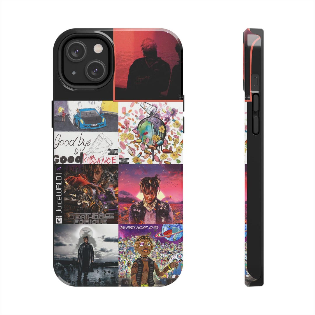 Juice Wrld Album Tough Phone Cases for iPhone X- iPhone 16 Pro ...