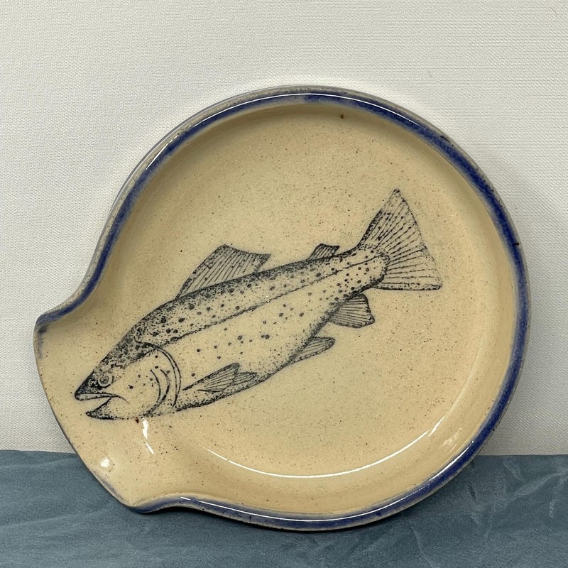 Fish Spoon Rest - Etsy