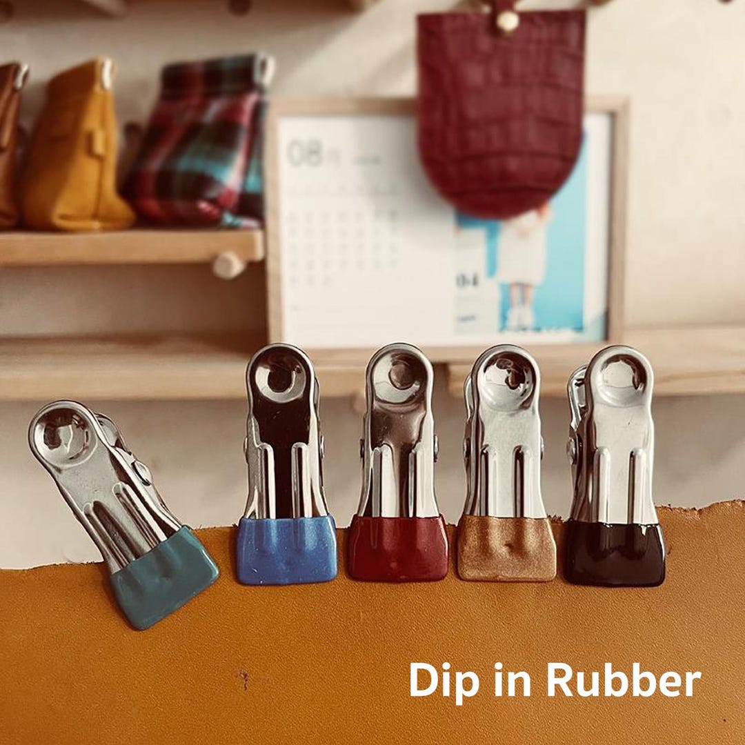 Rubber Tip Clamps – Pack of 3 – for Leather, Fabric, Sewing & Crafts ...
