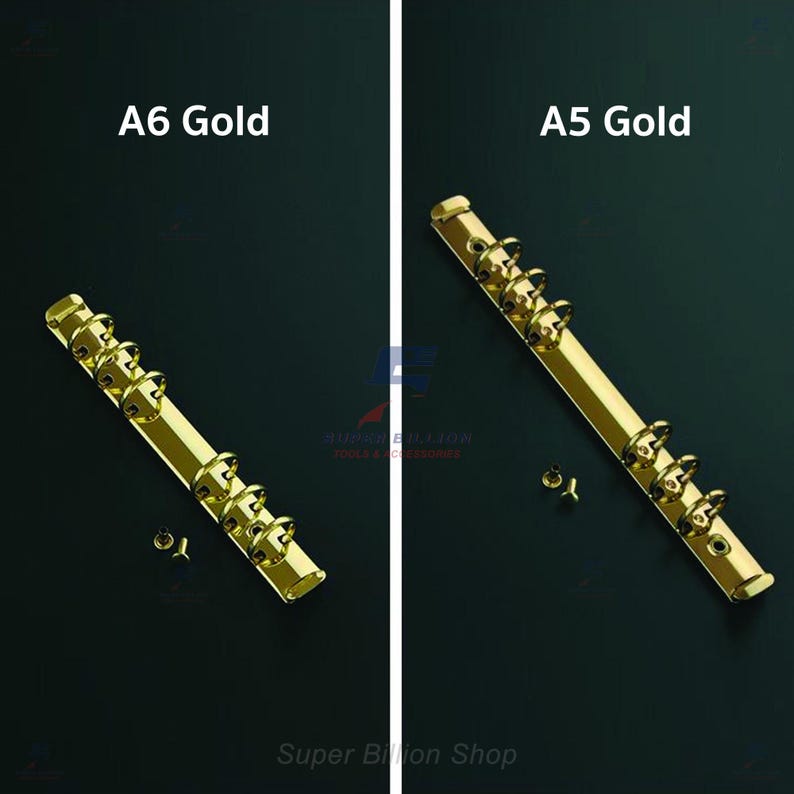 6-ring Binder Mechanism – A5/A6 Sizes – Notebook & Planner Ring - Etsy