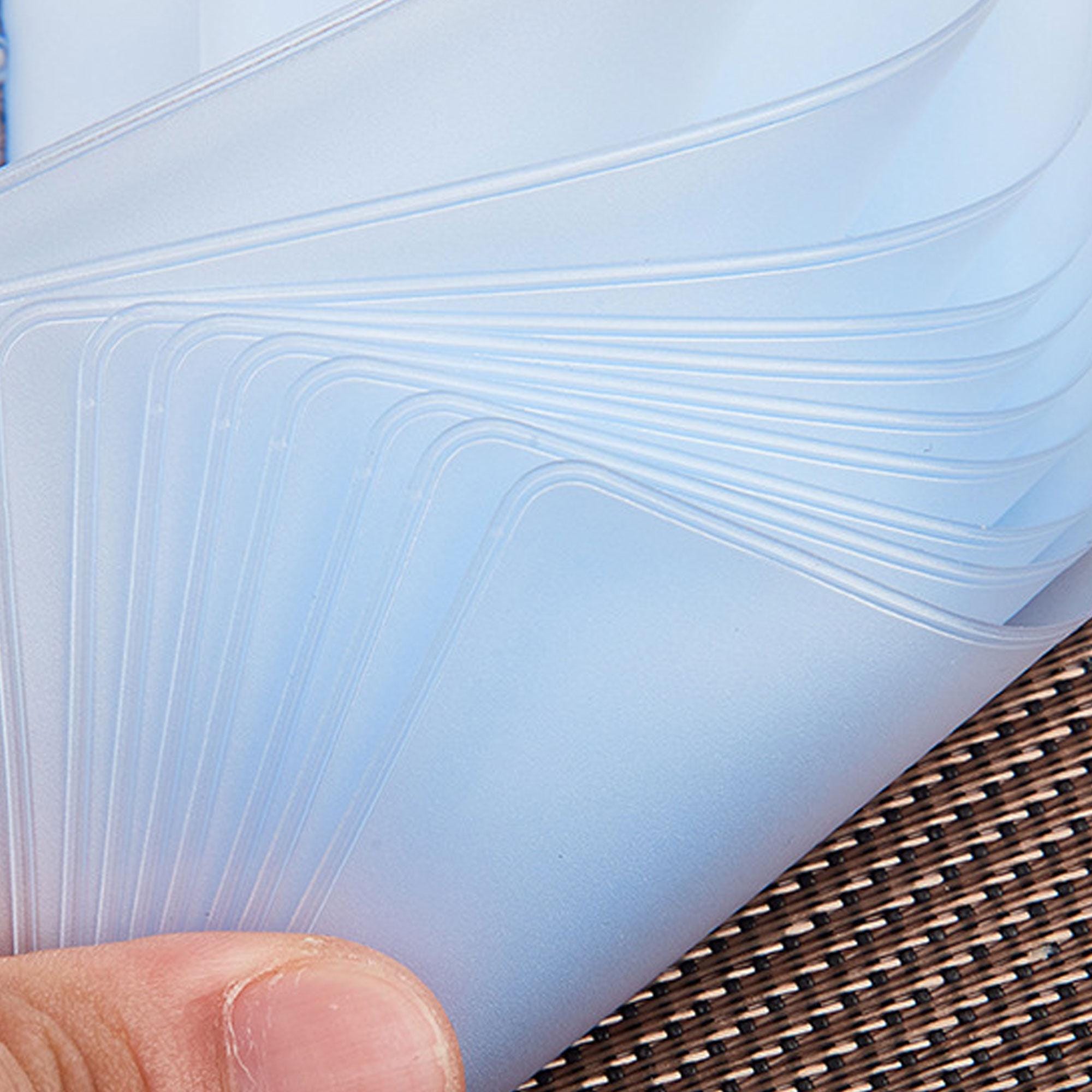 Clear Card Holder Insert – 20 Slots – for DIY Wallets & Organizers – 2 ...
