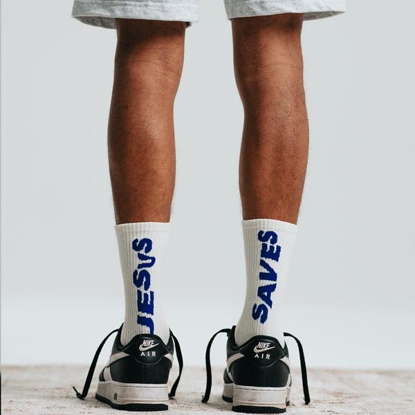 Christian Socks - Etsy