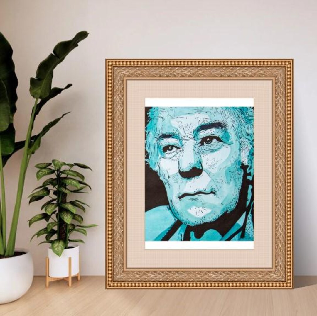 Echoes of Heaney (seamus Heaney Fine Art Print) Watercolour & Ink - Etsy