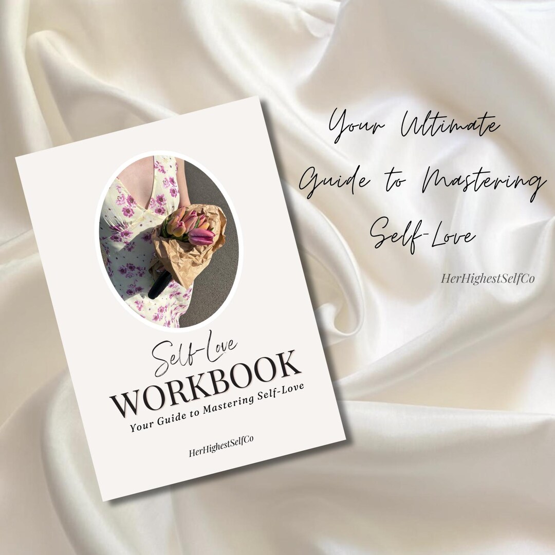 Self Love Workbook, Self Care Workbook for Women, Confidence Building ...