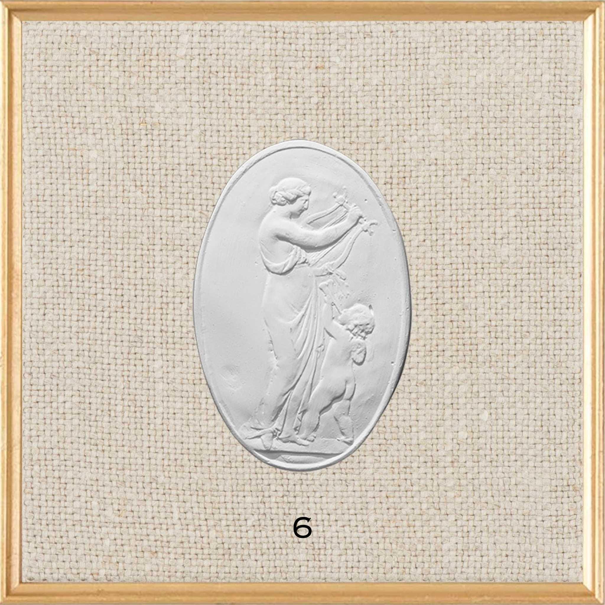 Intaglio in Gold Frame - Medium - Etsy