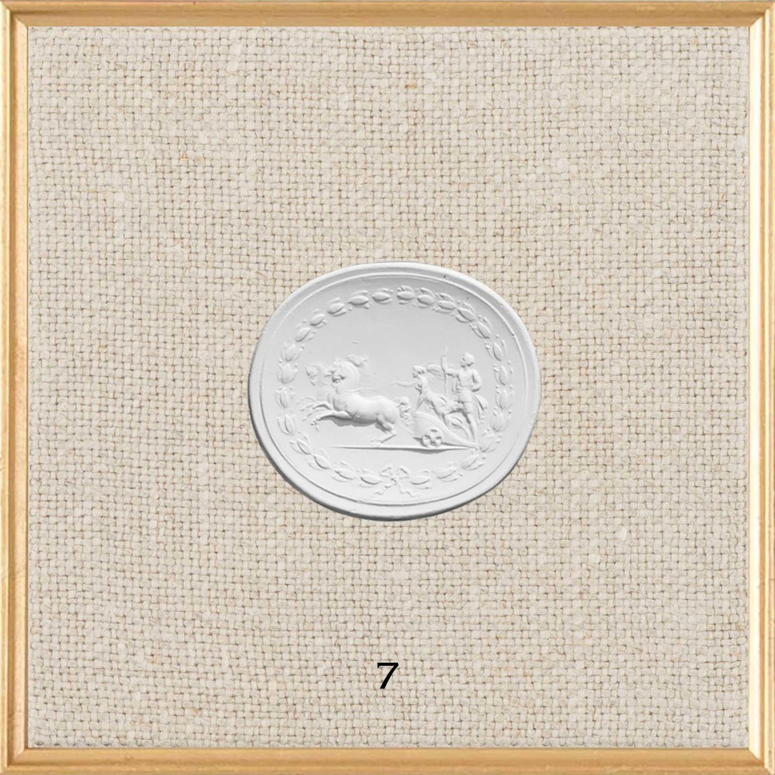Intaglio in Gold Frame - Large - Etsy