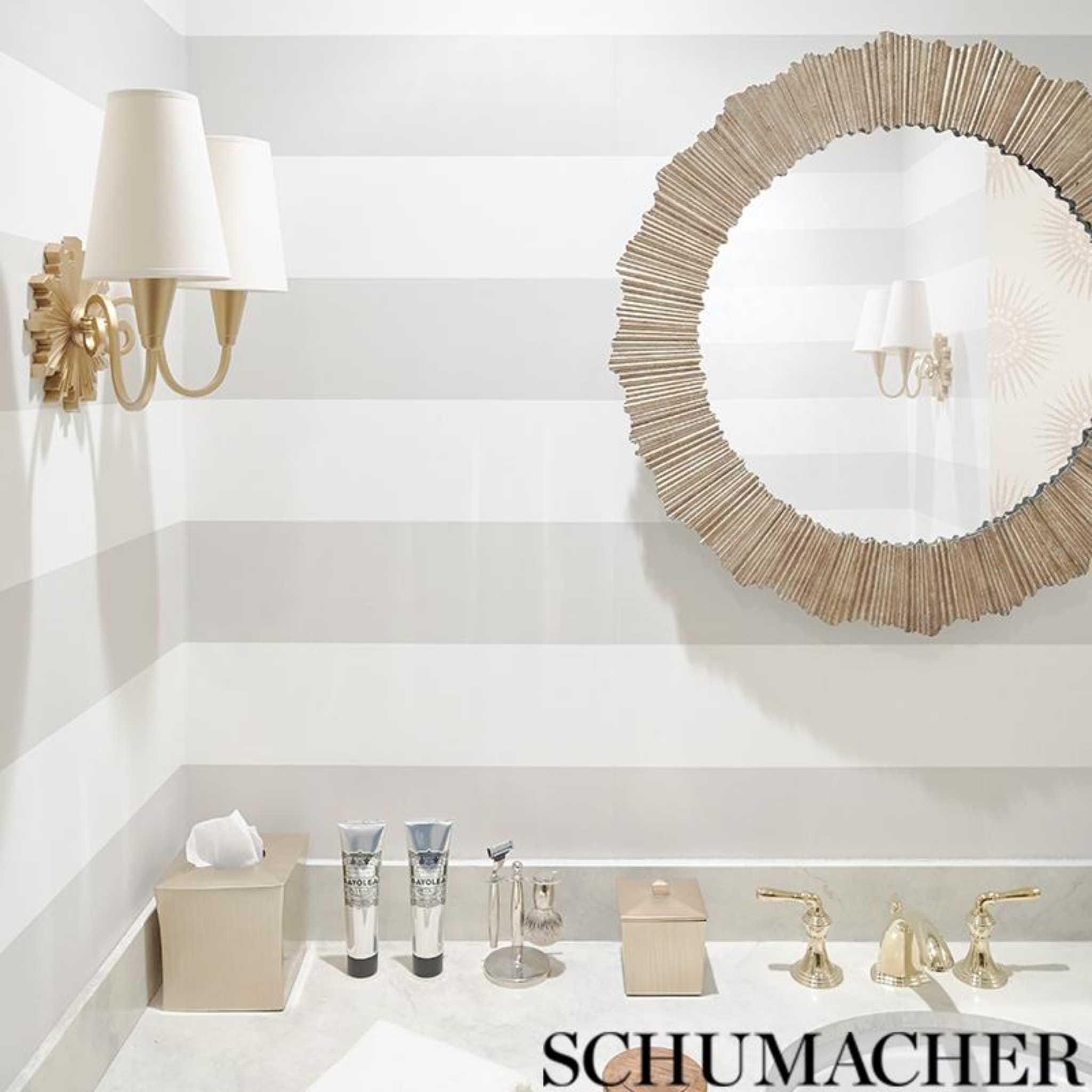 Baxter Stripe Wallpaper by Schumacher - Etsy