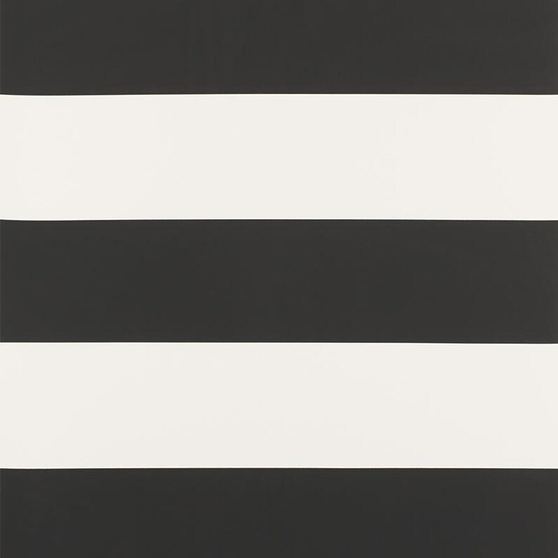 Baxter Stripe Wallpaper by Schumacher - Etsy