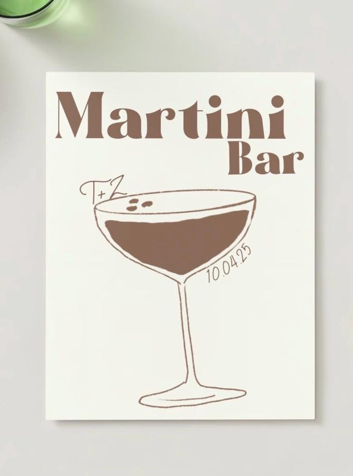 Espresso Martini Bar Sign - Etsy