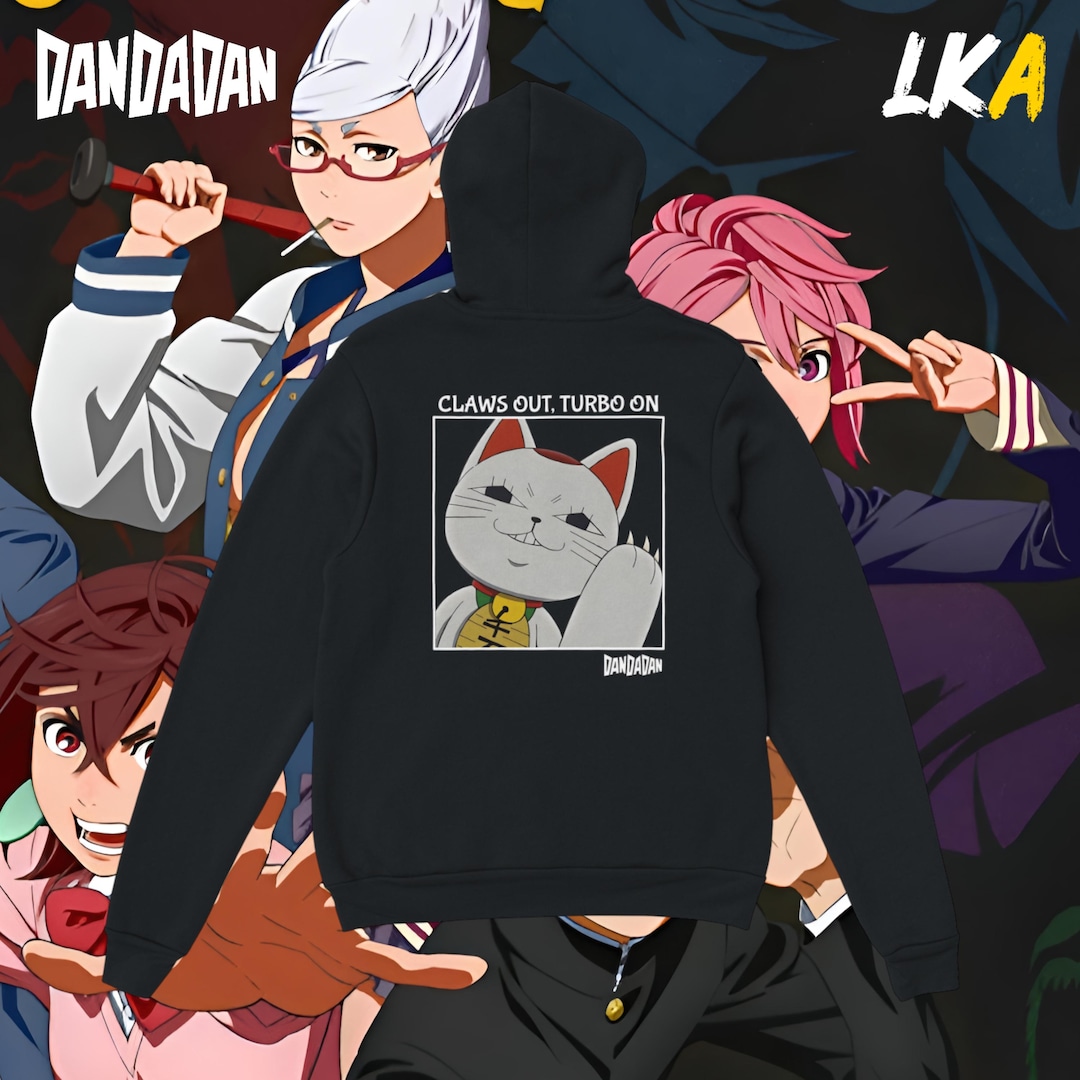Dandadan Turbo Grandma Hoodie Turbo Ruca - Hoodie Geschenk Anime Turbo ...