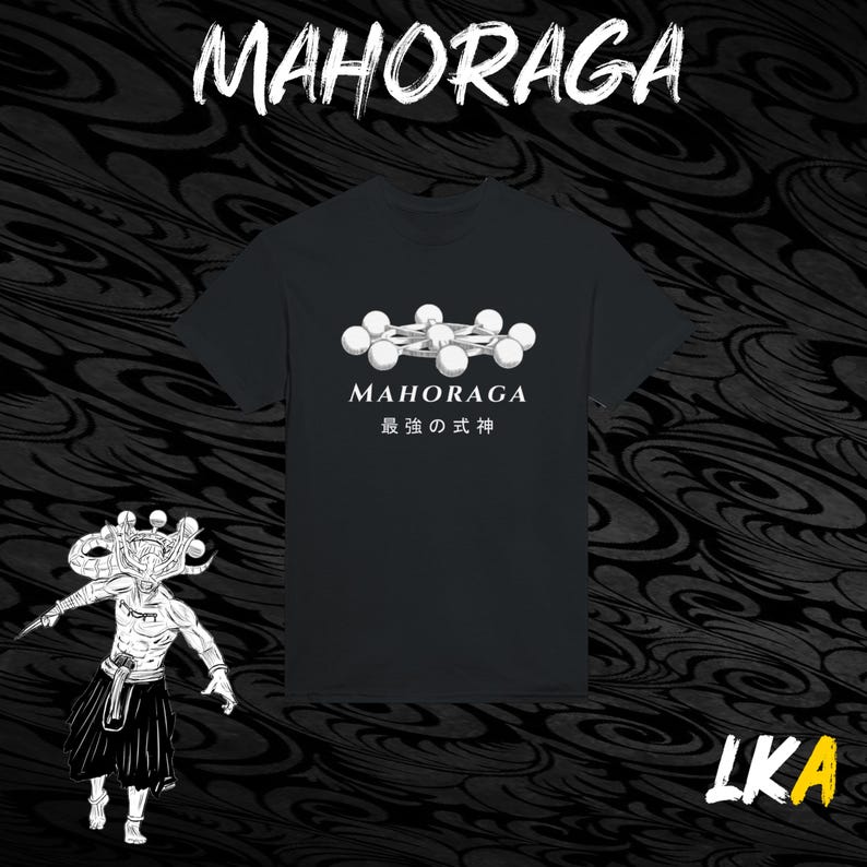 Mahoraga Tshirt Jujutsu Kaisen - JJK Merch - Etsy