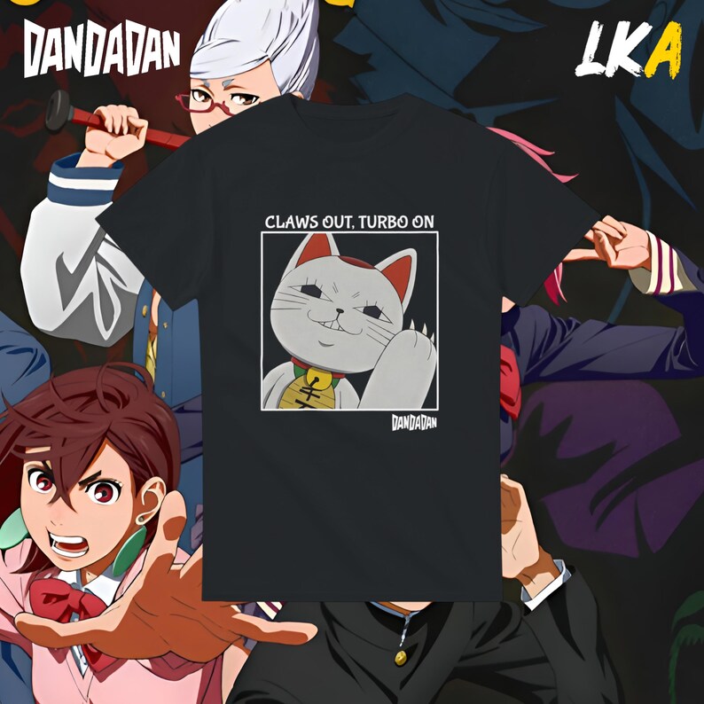 Dandadan Turbo Grandma Tshirt Turbo Ruca - Tshirt Geschenk Anime Turbo ...