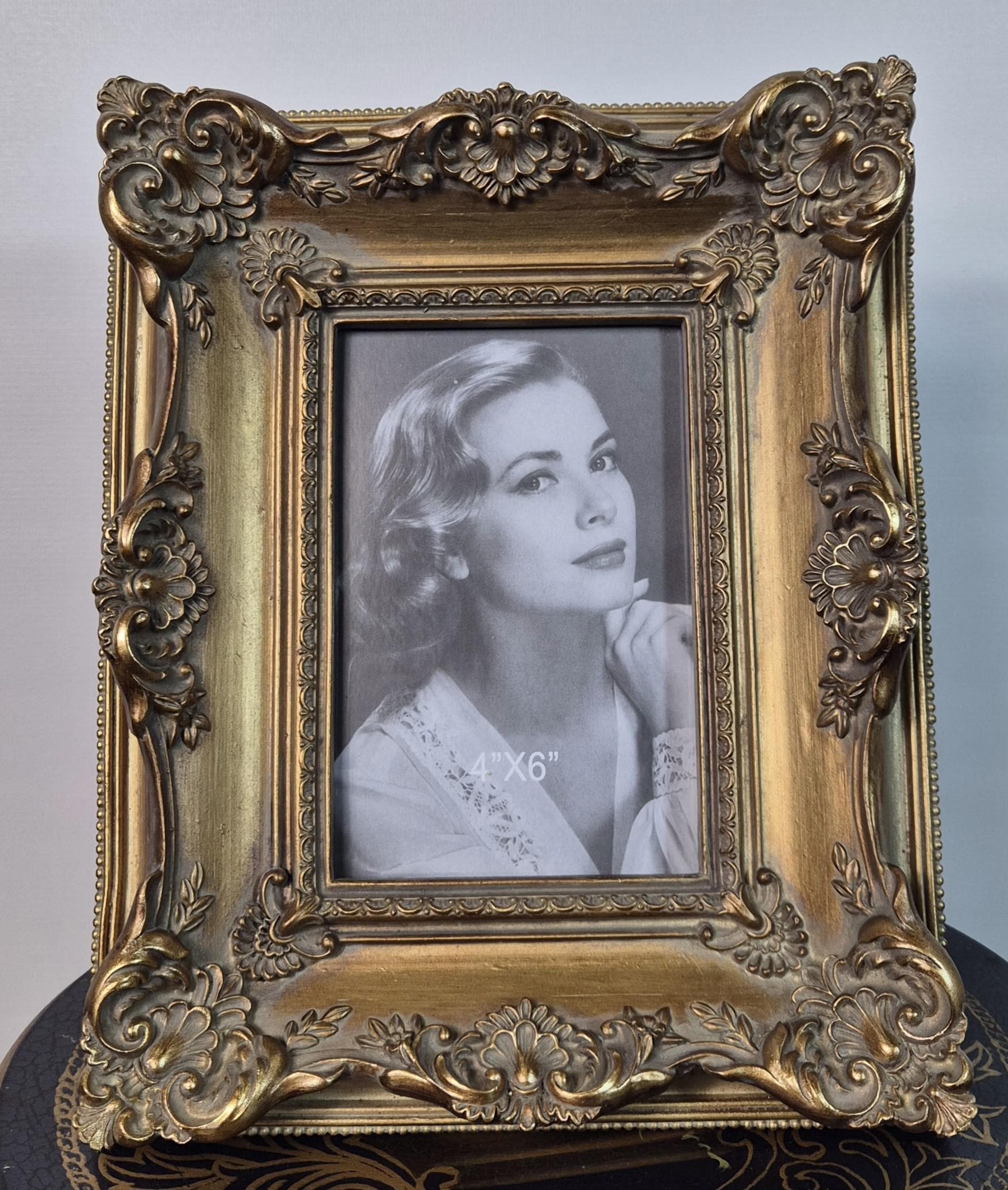 Antique Gold Photo Frame - Classic in the Baroque Style. Unique ...