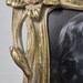 Antique Gold Photo Frame With Flowers. Photo Frame - Unique Decoration ...