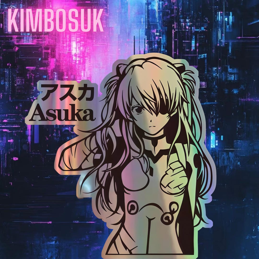 Neon Genesis Evangelion, Reflective Car Stickers, Anime Stickers ...