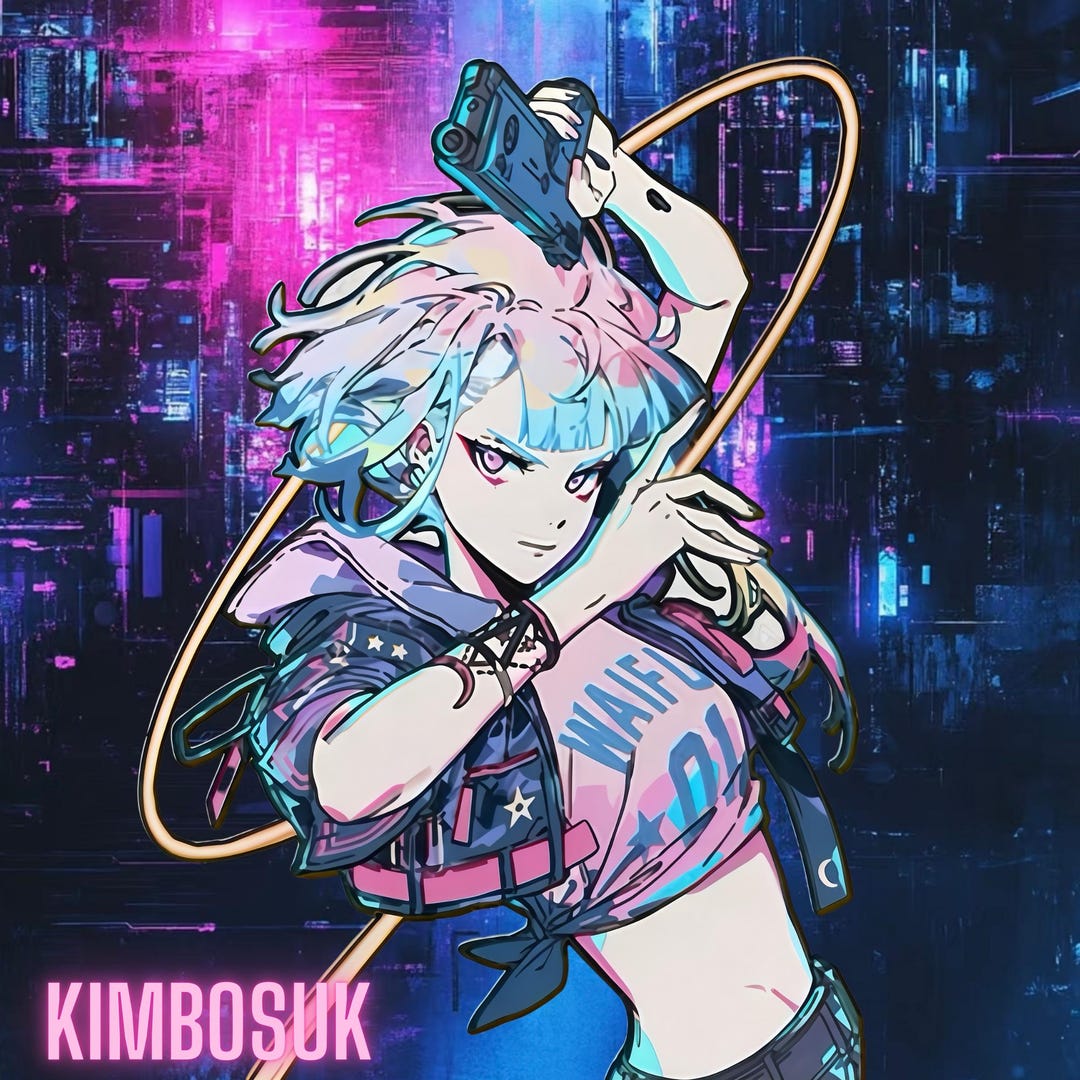 Cyberpunk: Edgerunners Stickers, Reflective Car Stickers, Anime ...