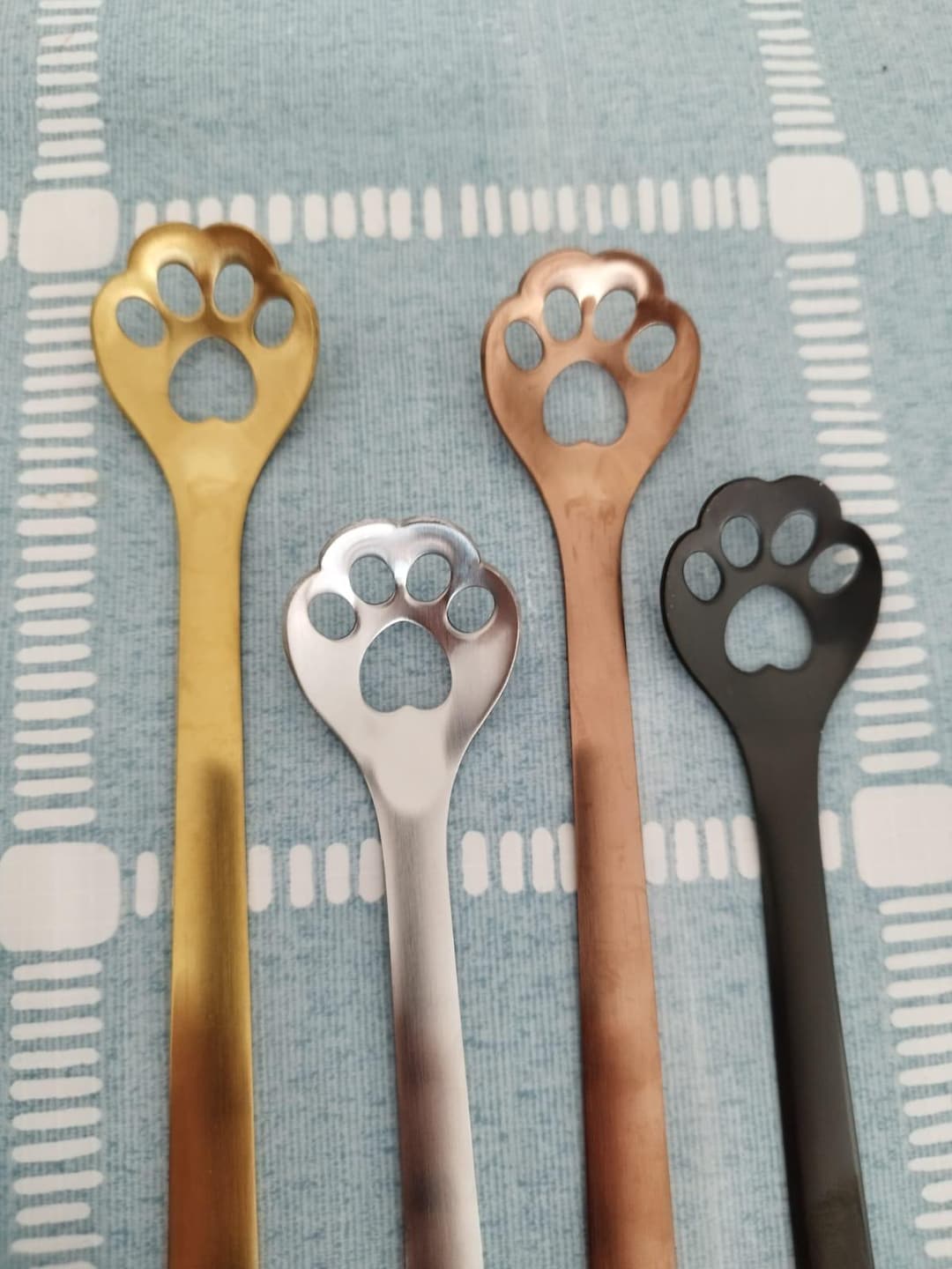 Animal Paw Stainless Steel Spoon: Pickle Tea Bag Rest - Etsy