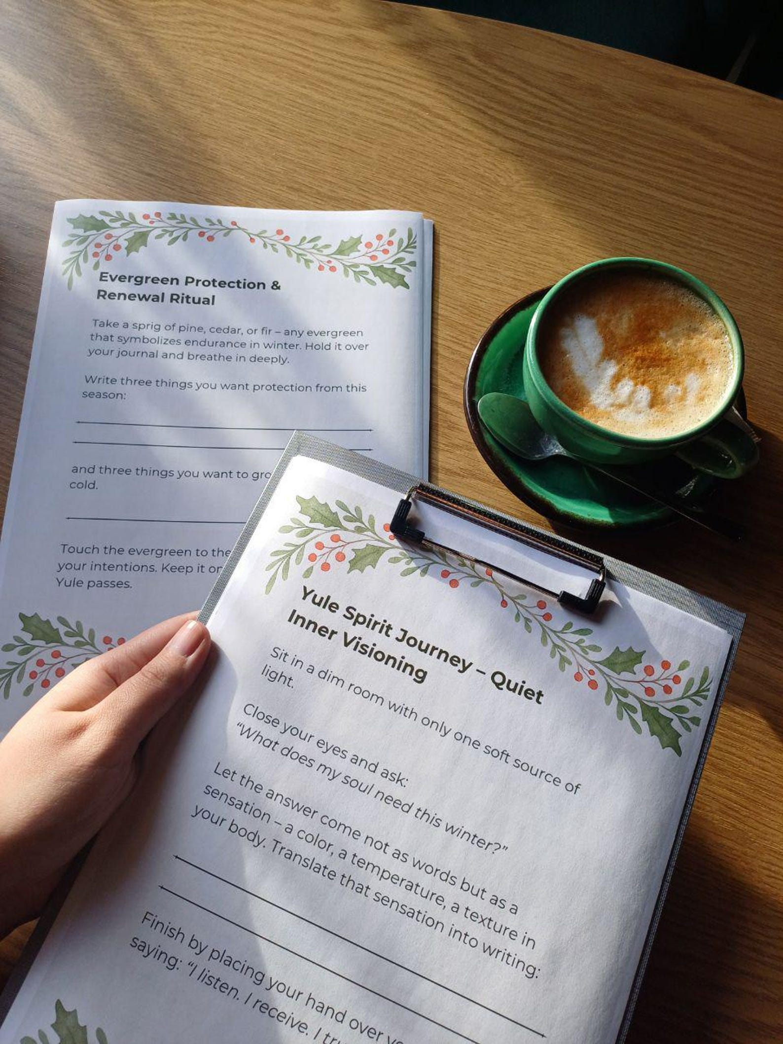 Yule Ritual & Journaling Workbook | Winter Solstice | Yule Journal ...