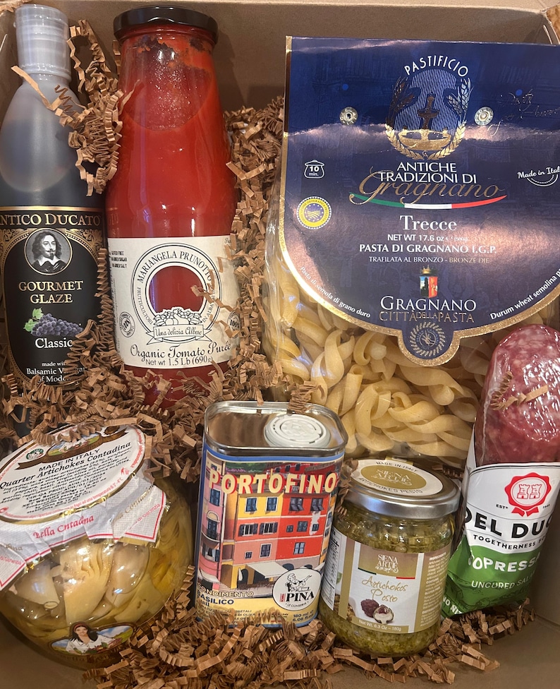 Taste of Italy Gift Box - Etsy