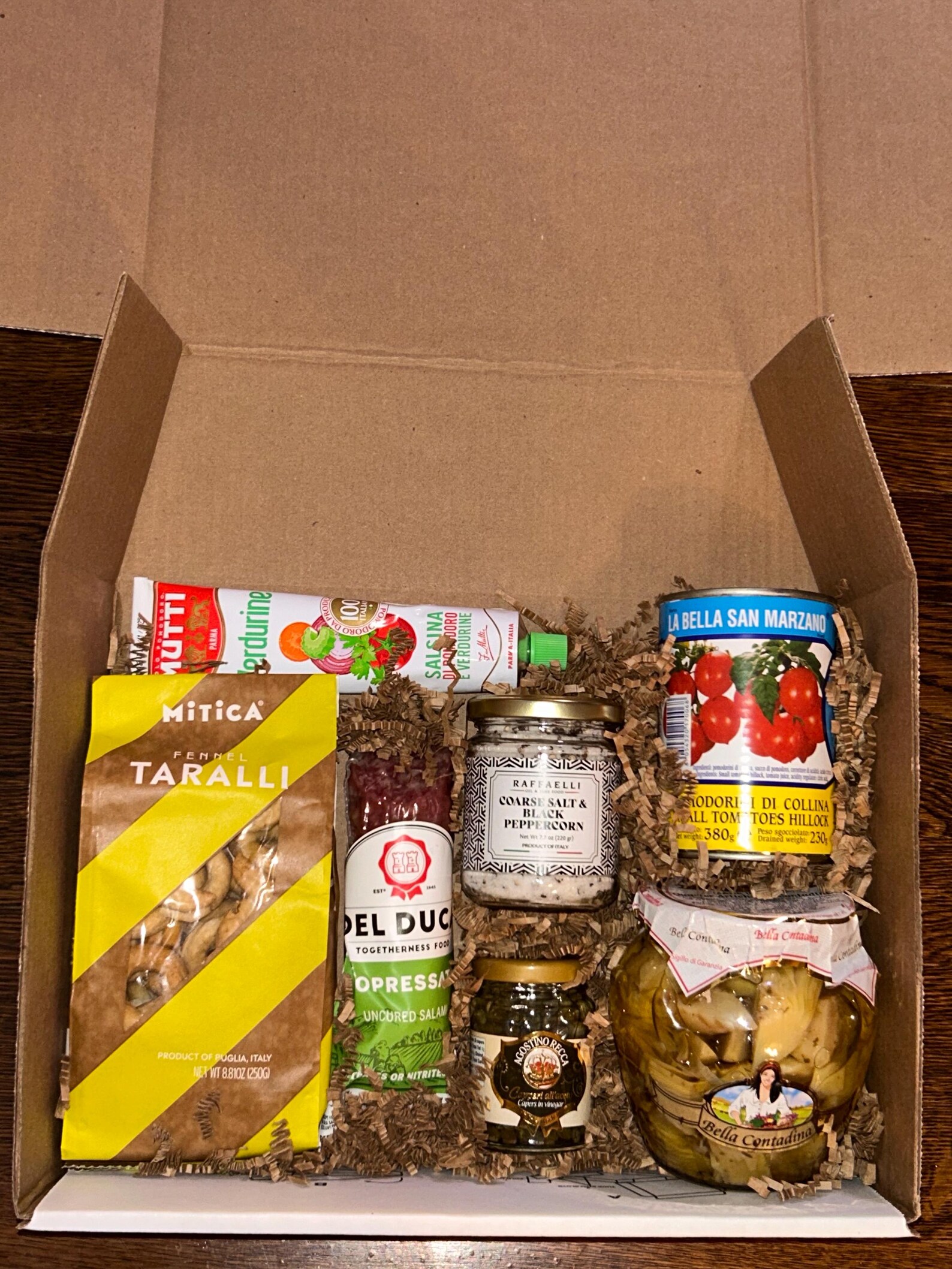 Taste of Italy Gift Box - Etsy