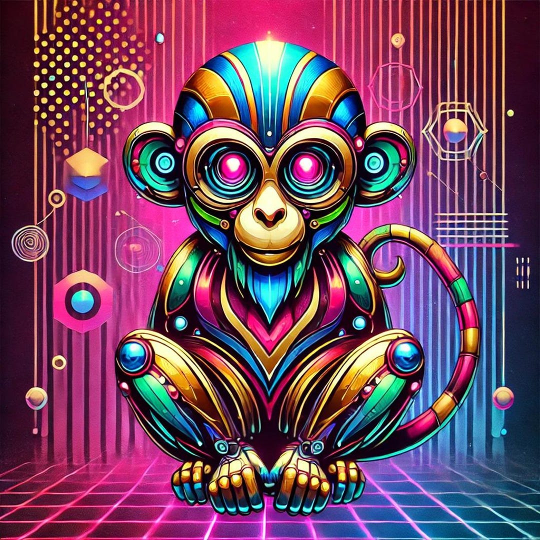 Monkey Nft - Etsy
