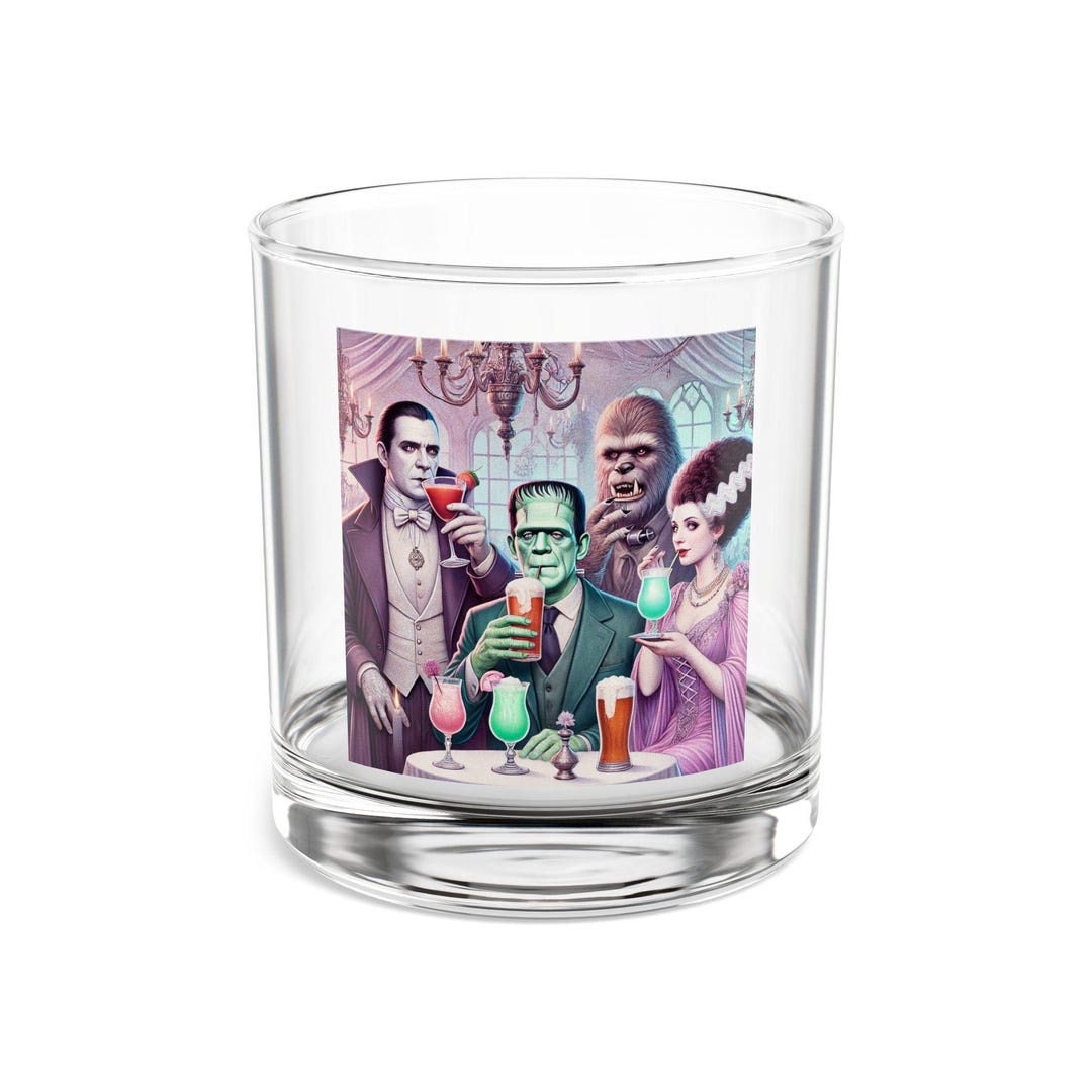 Monster Cocktail Party Rocks Glass, Perfect for Halloween Parties ...