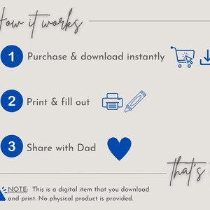 Printable All About My Dad Interview. Dada, Daddy, Papa & Grandpa ...