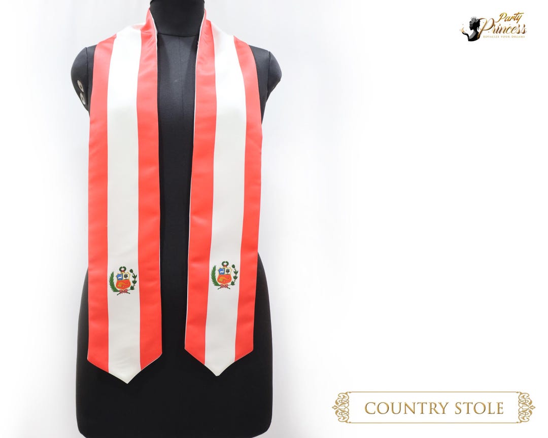 All Mixed Country Flag Graduation Stoles Sash - Graduation Sash - Your ...