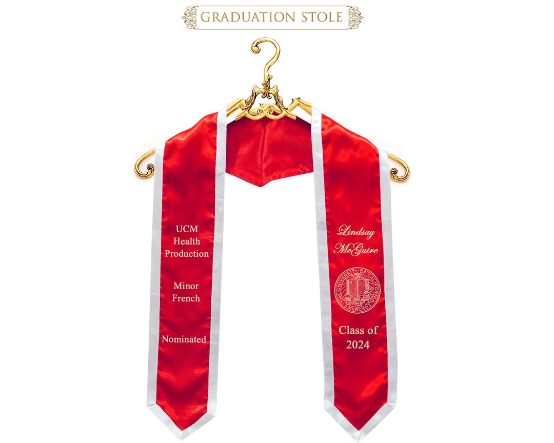 Your Text Sash Custom Nursing Sash Custom Graduation Stoles Graduation ...