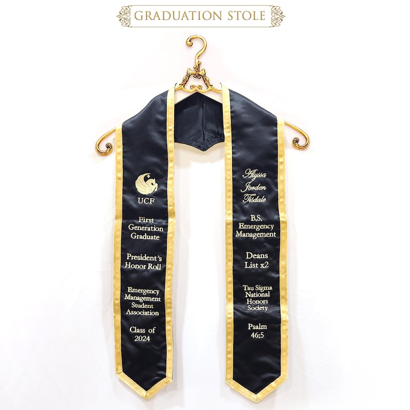 First Generation Graduation Stole - Etsy