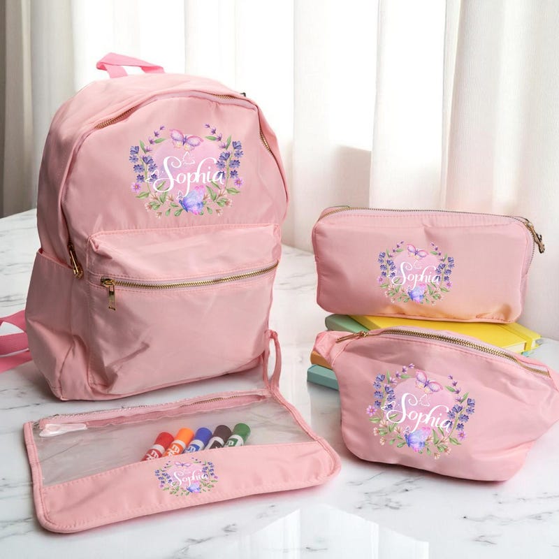 Floral Backpack - Etsy