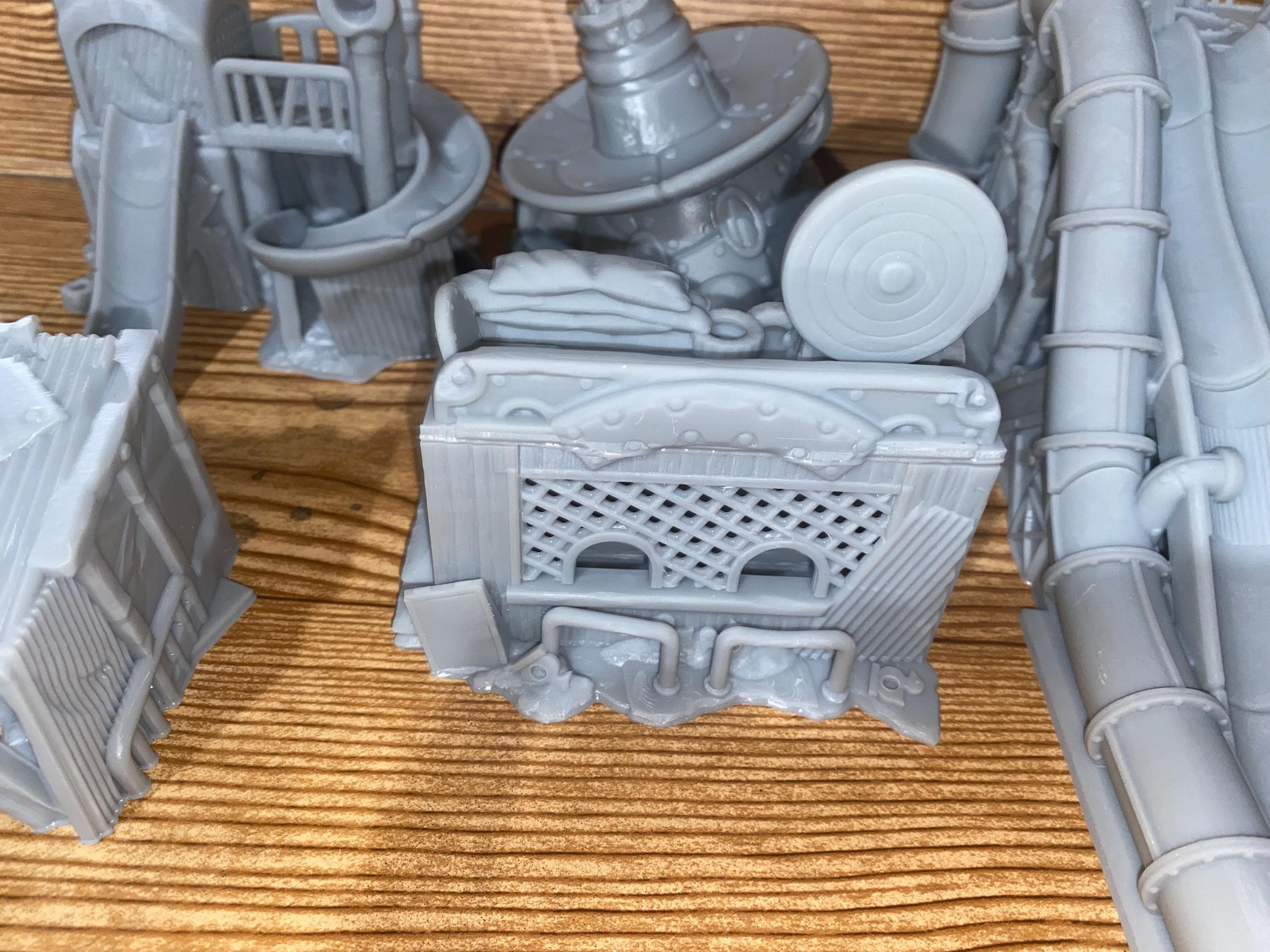 Wasteland Theme Park Fallout Terrain Resin Wargaming Games Workshop ...