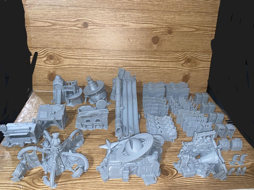 Wasteland Theme Park Fallout Terrain Resin Wargaming Games Workshop ...