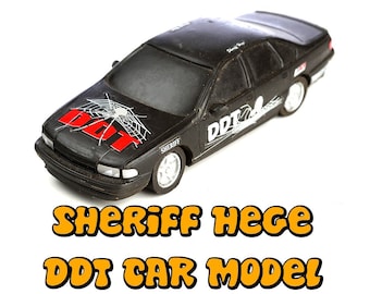 Sheriff Police Car Toy - Etsy