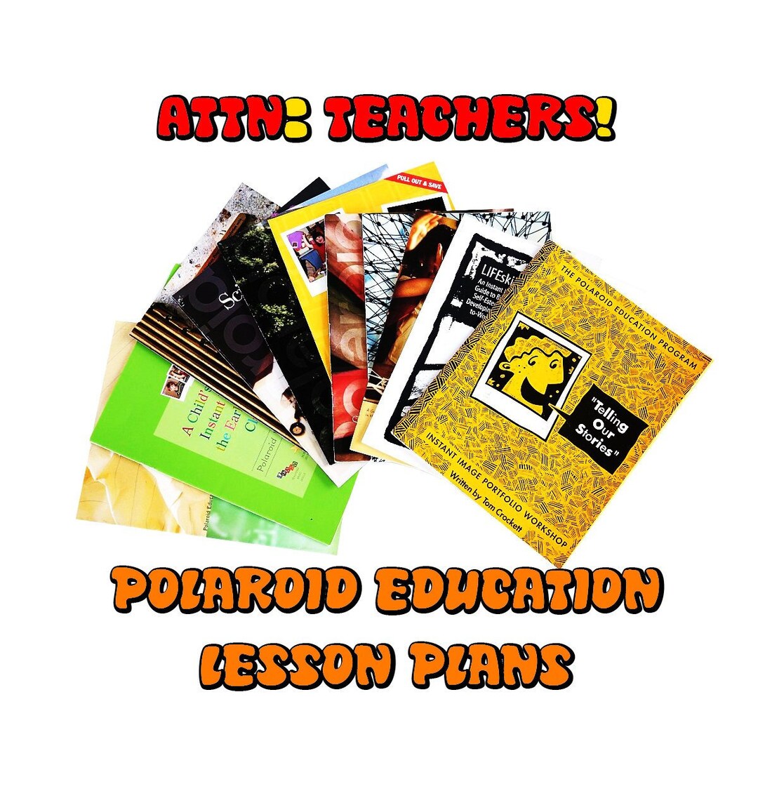 Polaroid TEACHERS LESSON PLAN Education Program Instant Film Camera ...