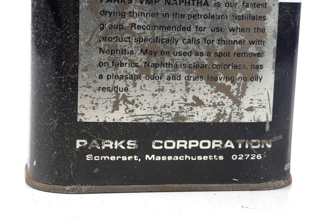 CONTAINER Gas Oil Petroliana Car Paint Naptha Parks TIN - Etsy