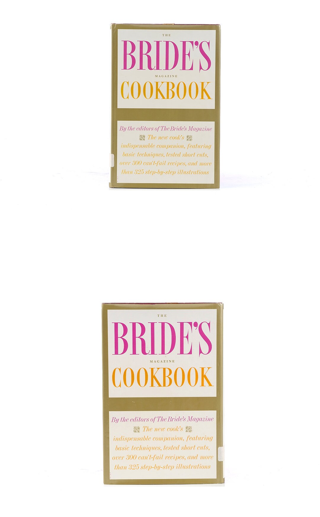 COOKBOOK 1966 Brides Magazine Wedding Gift Recipes Cook Book Dessert ...