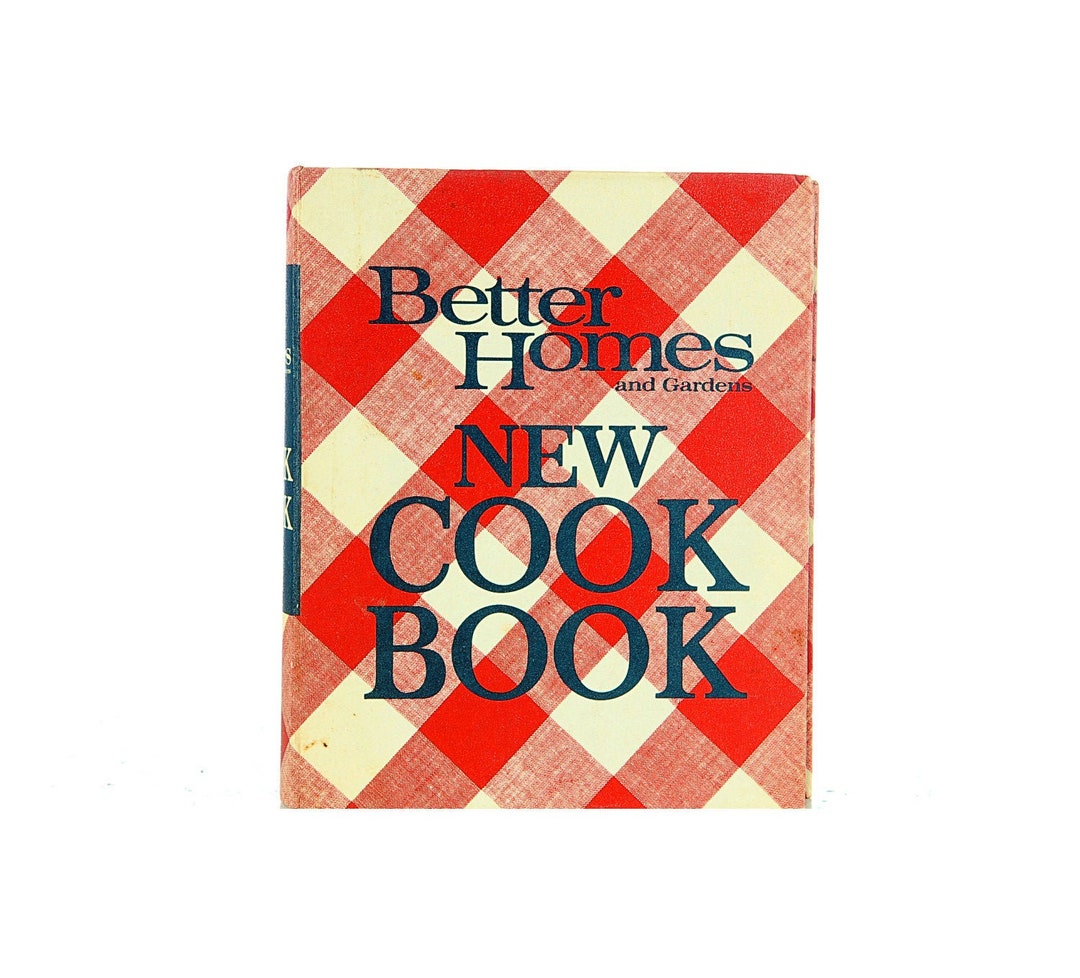 COOKBOOK 1968 Better Homes New Cook Book Vintage Culinary Retro Kitchen ...