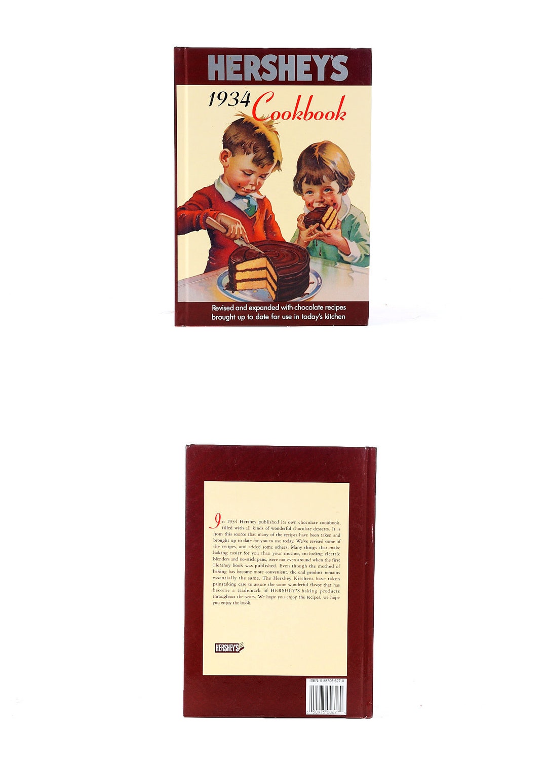 COOKBOOK HERSHEY'S 1934 Dessert Cook Book Baking Retro 1992 Vintage ...