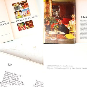 COOKBOOK 1964 Famous Foods Places Better Homes Gardens Chef - Etsy