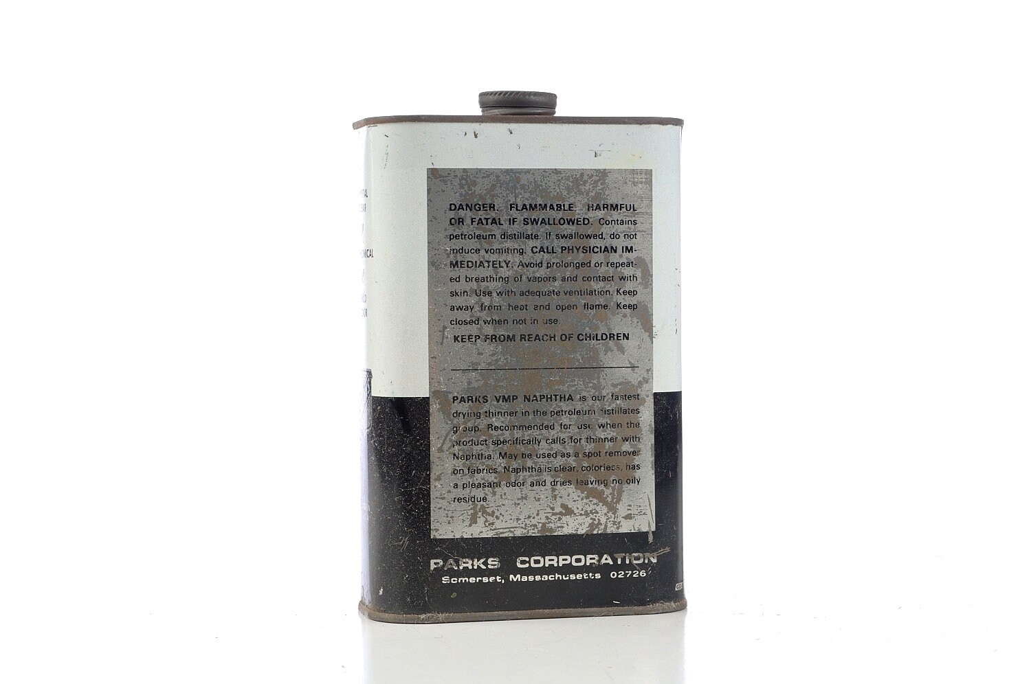 CONTAINER Gas Oil Petroliana Car Paint Naptha Parks TIN Industrial ...