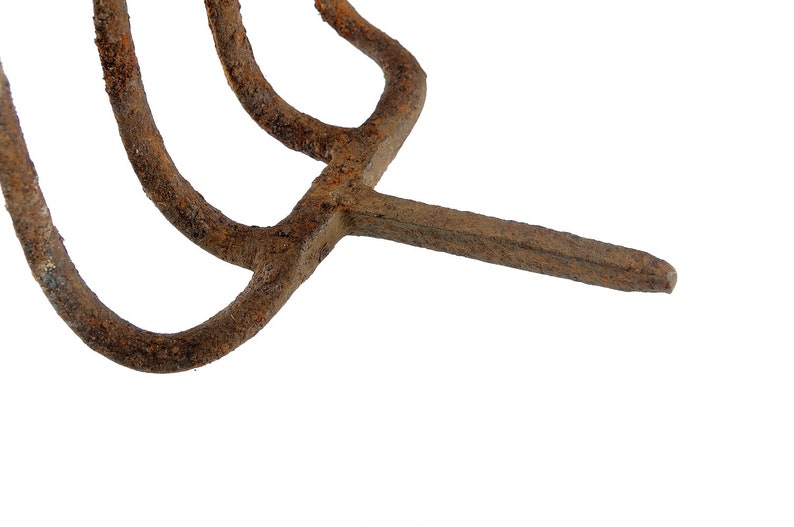 RAKE FORK 1900s Metal Iron Vintage Farm Decor Primitive - Etsy