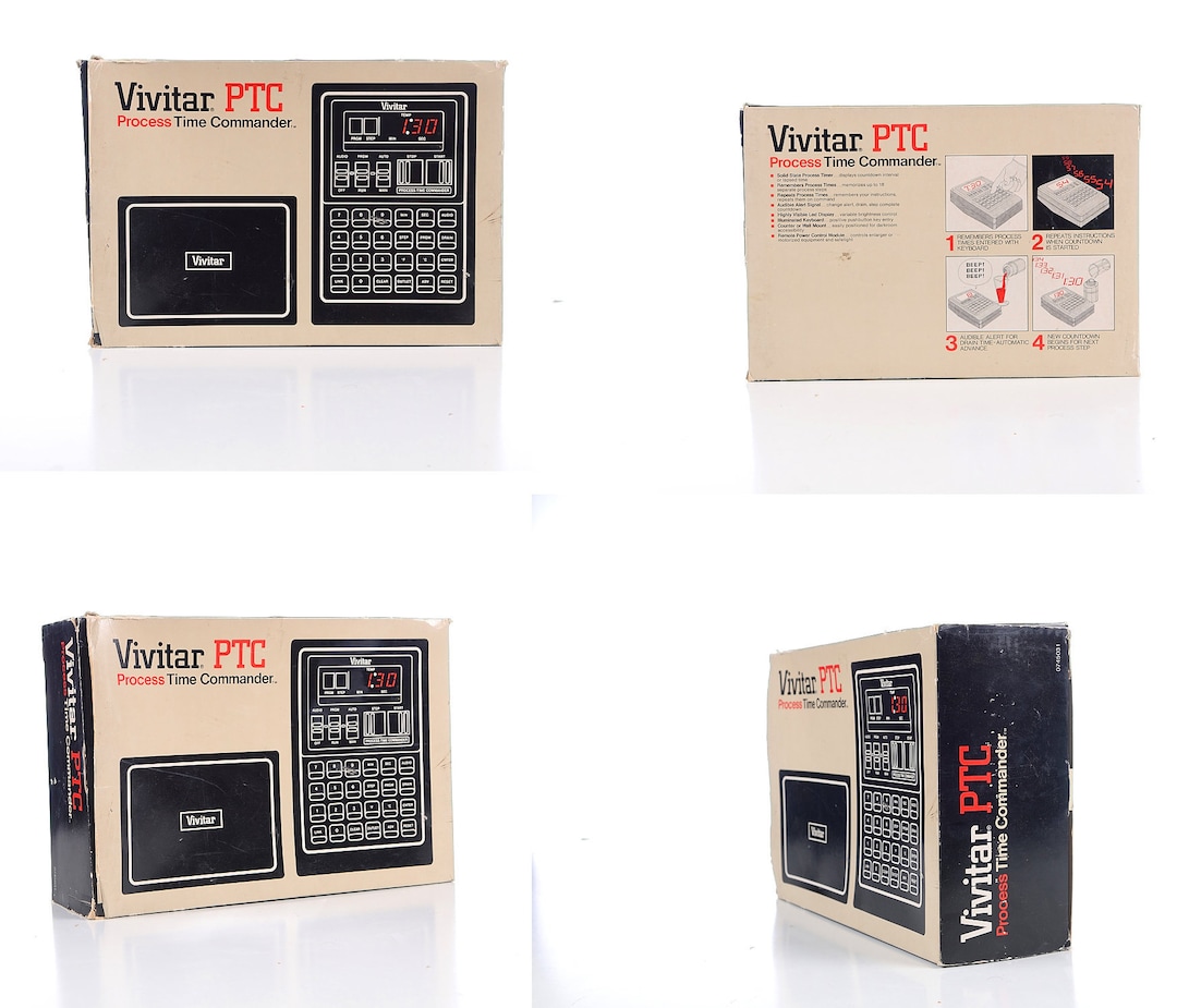 Vivitar Process Time Commander Darkroom Film Timer Developing Analog ...