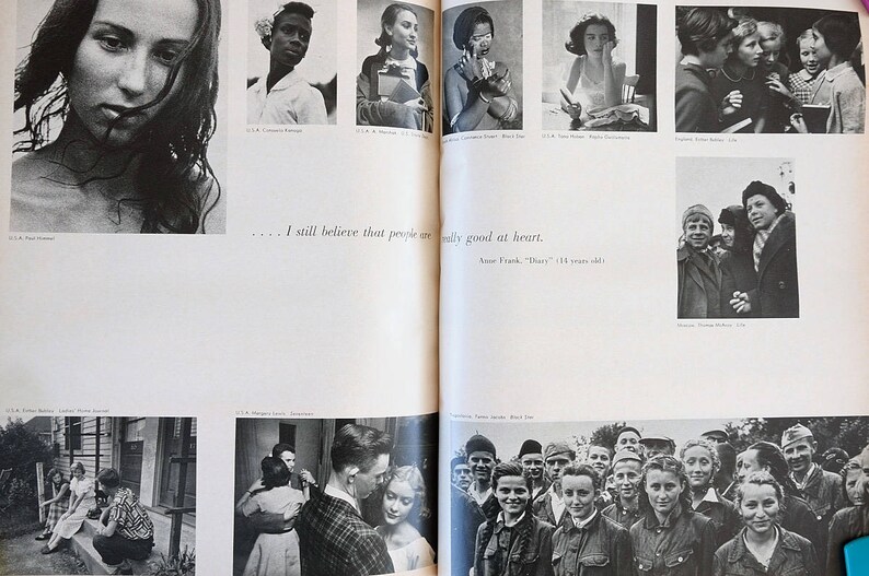 ART HISTORY the Family of Man 1955 Moma Book Edward Steichen Carl ...
