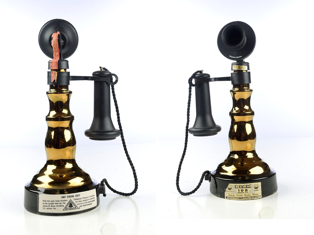 TELEPHONE Decanter General Electric Phone Candlestick Decoration JIM ...