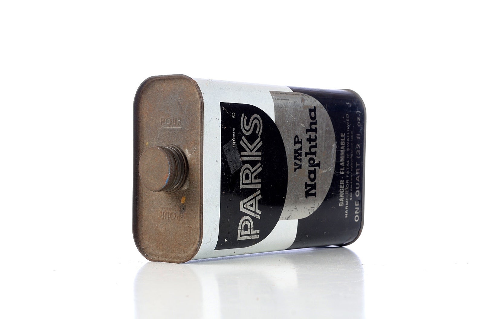 CONTAINER Gas Oil Petroliana Car Paint Naptha Parks TIN - Etsy