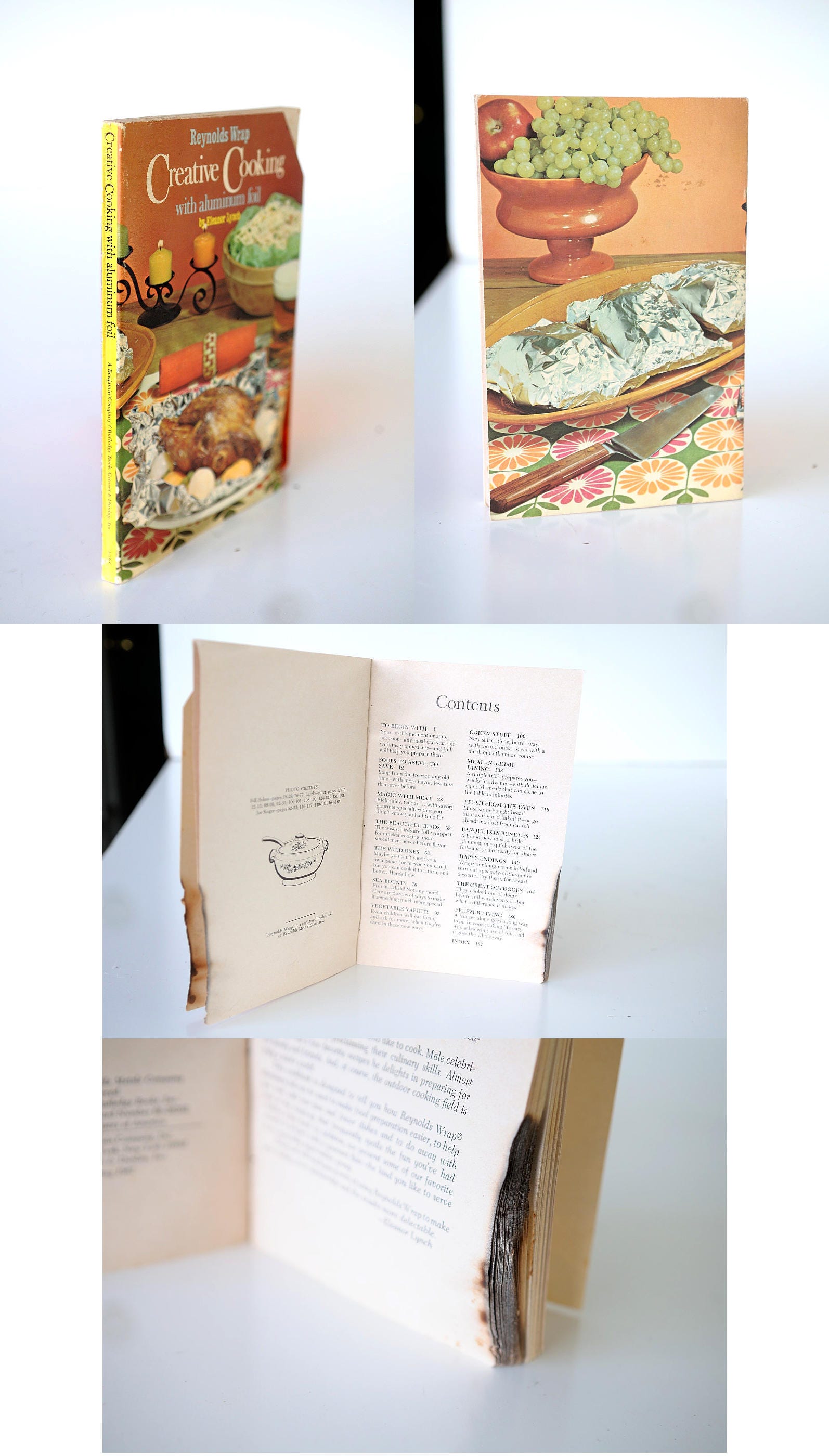 COOKBOOK 1967 Reynolds Wrap Creative Cooking Vintage Retro Kitchen ...